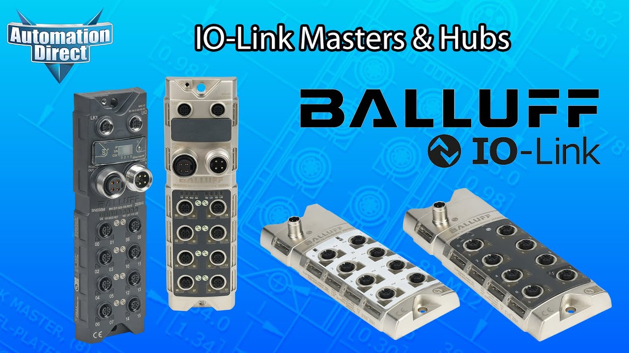 Balluff IO-Link Masters & Hubs from AutomationDirect