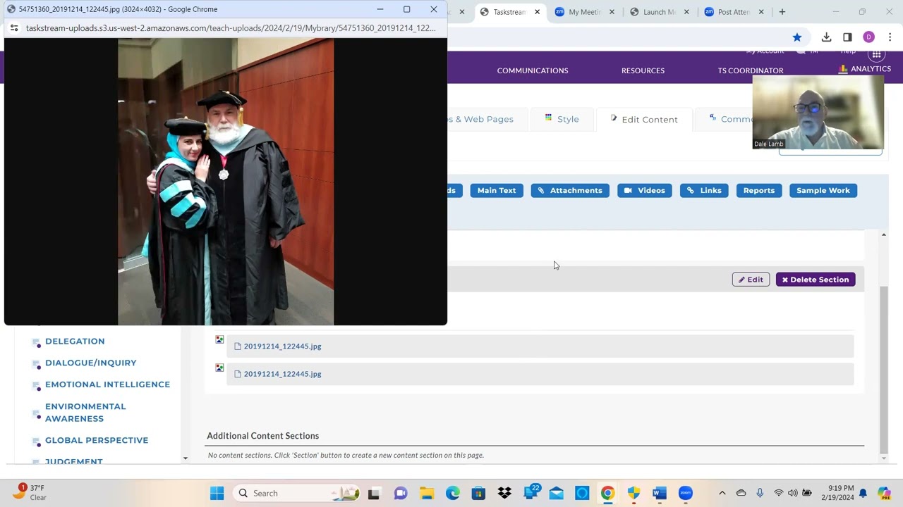 How to Upload Artifacts in your Taskstream Competency Folio