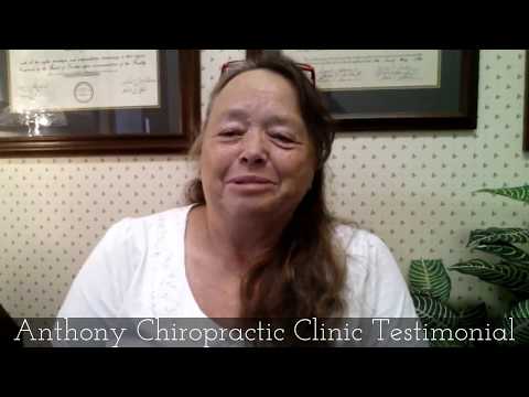 Anthony Chiropractic Clinic Suzanne Jordan Teatimony