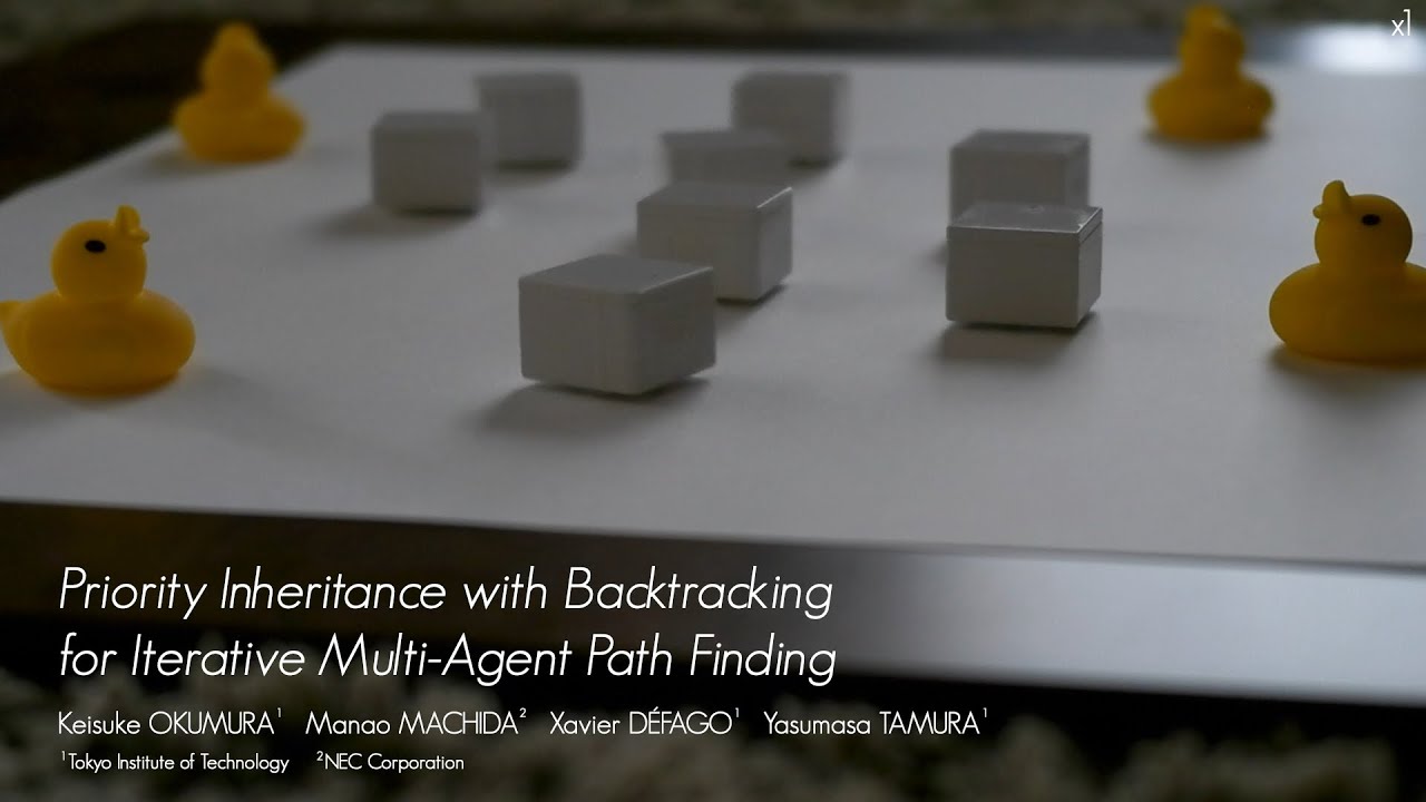 Priority Inheritance with Backtracking for Iterative Multi-agent Path Finding