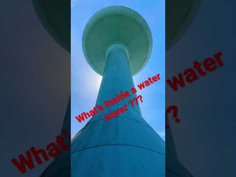 What’s inside a water tower #shorts