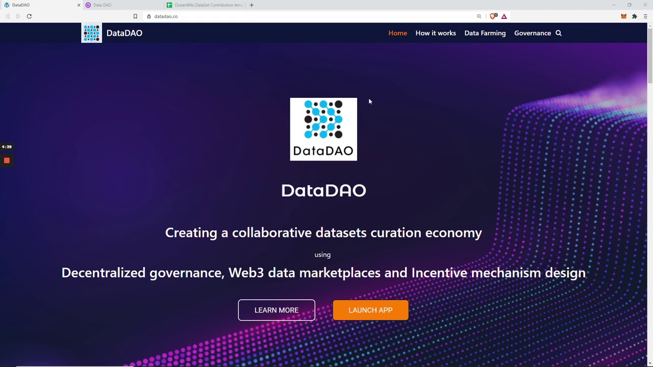 Data DAO   part 1   DataDAO introduction