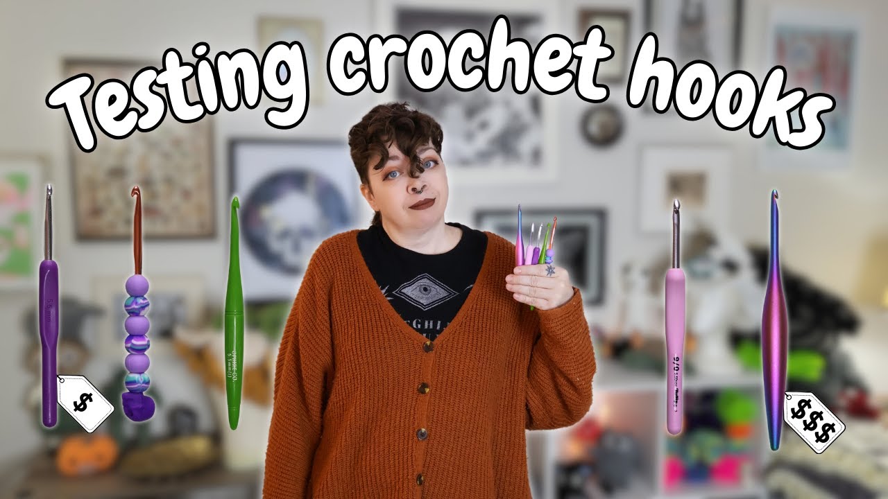 Testing cheap & expensive crochet hooks to see which is better