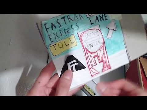 1793: Fastrak Express Lanes-Toll Road: Sign modification.