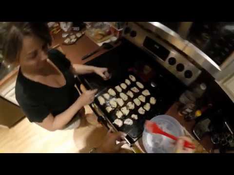 Family Tradition Cucidati (Italian Fig Cookies) Part 4 of 4 - icing and sprinkles