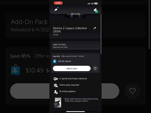 HAPPENING NOW: HUGE discount on PlayStation Store for the Destiny 2: Legacy Collection