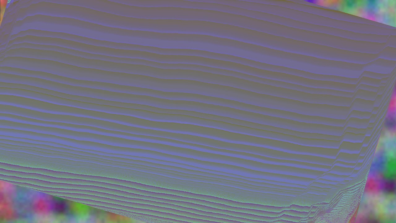 Pixel Sorting + Feedback in Processing - Test 2