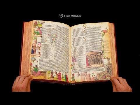 THE DIVINA COMMEDIA 1491 ILLUSTRATED INCUNABULUM - Browsing Facsimile Editions (4K / UHD)