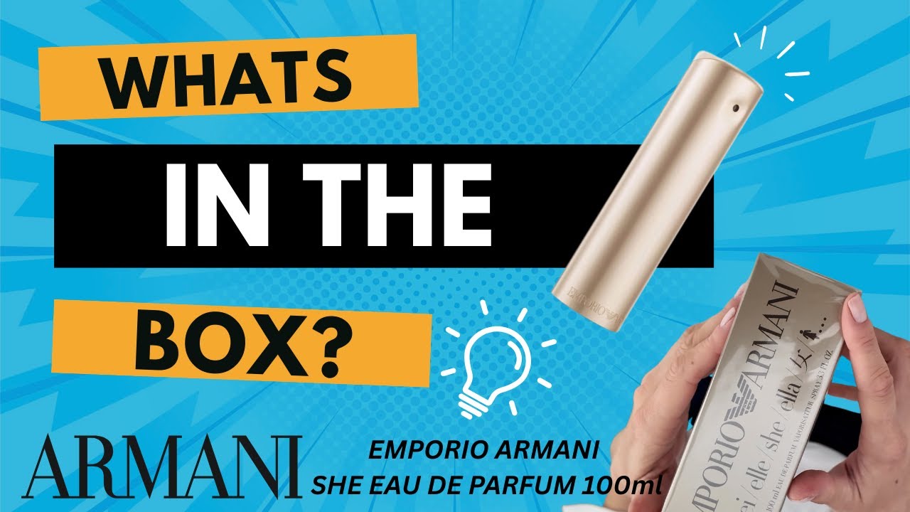 Unboxing Emporio Armani's Most Popular Women's Fragrance
