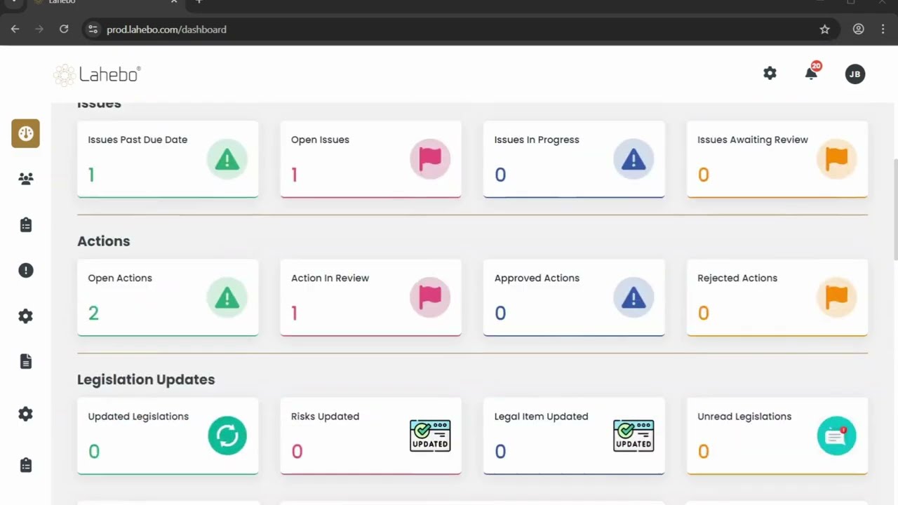 Lahebo Demo & Features | AI-Powered Risk and Compliance Software