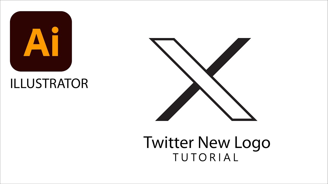 Twitter vector logo adobe illustrator tutorial for beginners #twitter #logo #illustrator #graphics