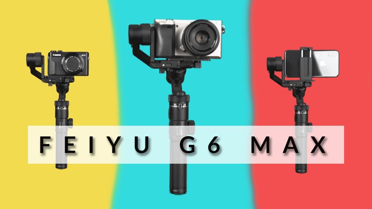 Buy - Feiyu Tech G6 MAX 3-Axis Stabilised Handheld Gimbal for ...