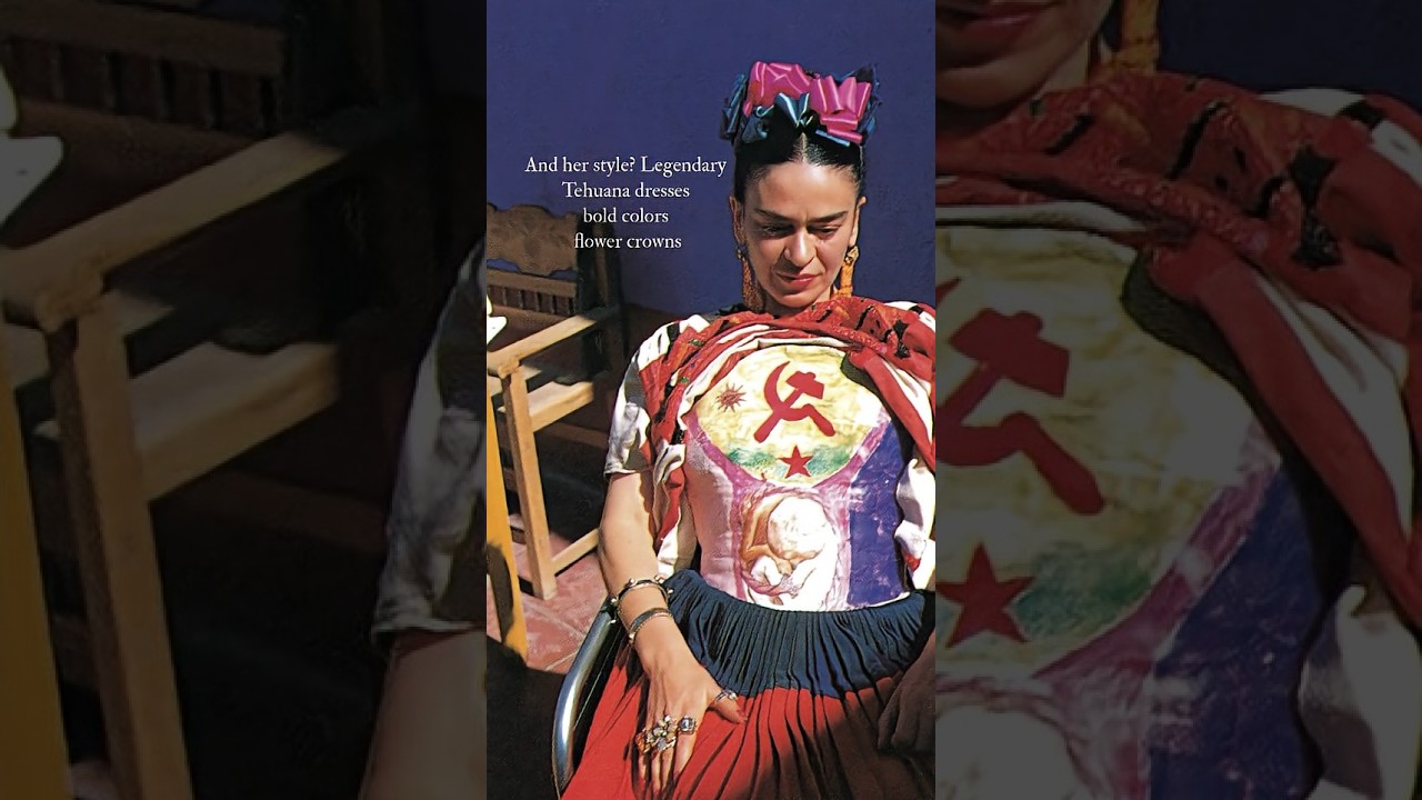 Frida Kahlo: A Life of Pain and Power #arthistory #history #FridaKahlo #WomenInArt