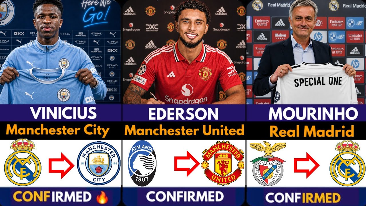 🚨DONE DEAL ? CONFIRMED TRANSFER NEWS SUMMER TRANSFER WINDOW 2025, Mourinho 🔥, Edison  ✅️, Vinicius 🤪