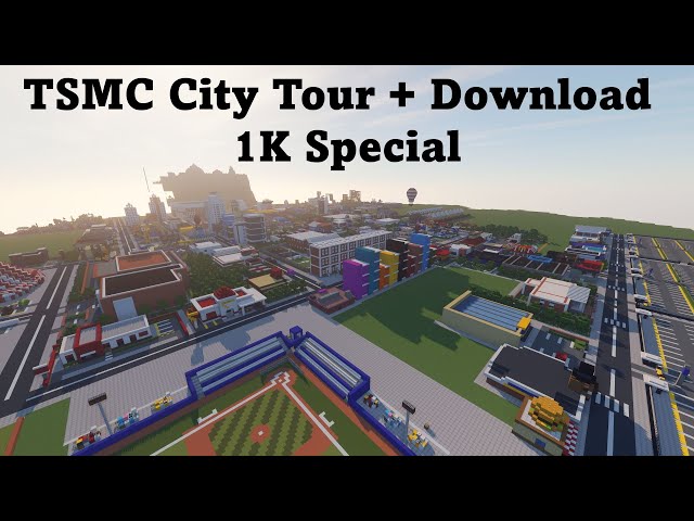 TSMC City Map - Houtos Gaming Minecraft Map