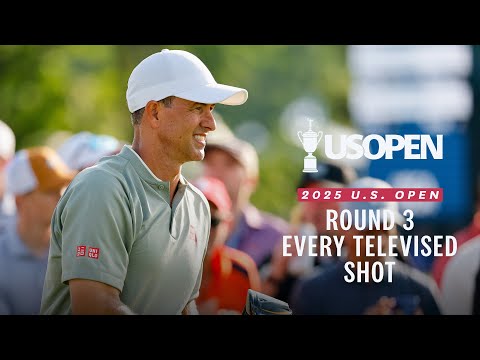 2025 U.S. Open Highlights: Adam Scott, Round 3 | Every Televised Shot