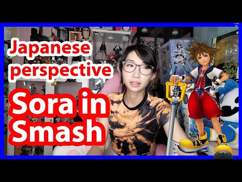 What did Japan think about Sora in Smash?
