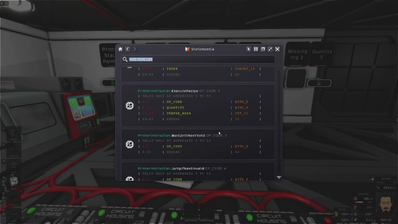 IC10 Tutorial 15: Printer Stack Commands