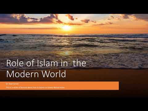 Role of Islam in the Modern World | An Islamic WorldView