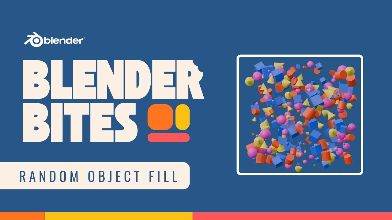 How to Randomly Fill an Object with Geometry in Blender