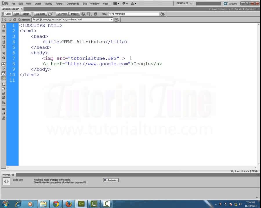 HTML Attributes - Bangla Tutorial Part 5