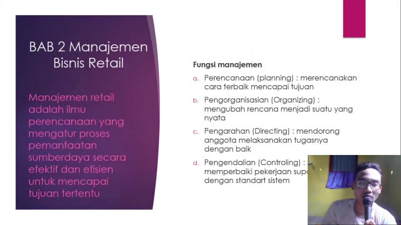 XI BDP BISNIS RETAIL BAB 2 MANAJEMEN BISNIS RETAIL