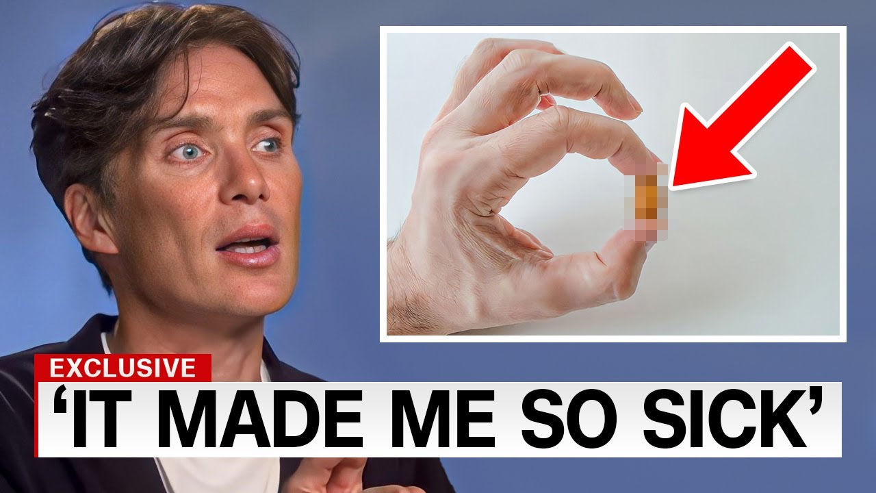 Cillian Murphy REVEALS His INSANE Diet For Oppenheimer..