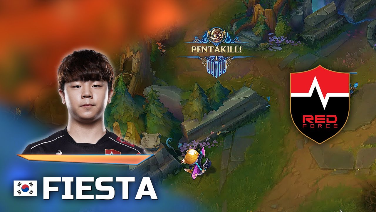 FIESTA broke enemies playing Corki