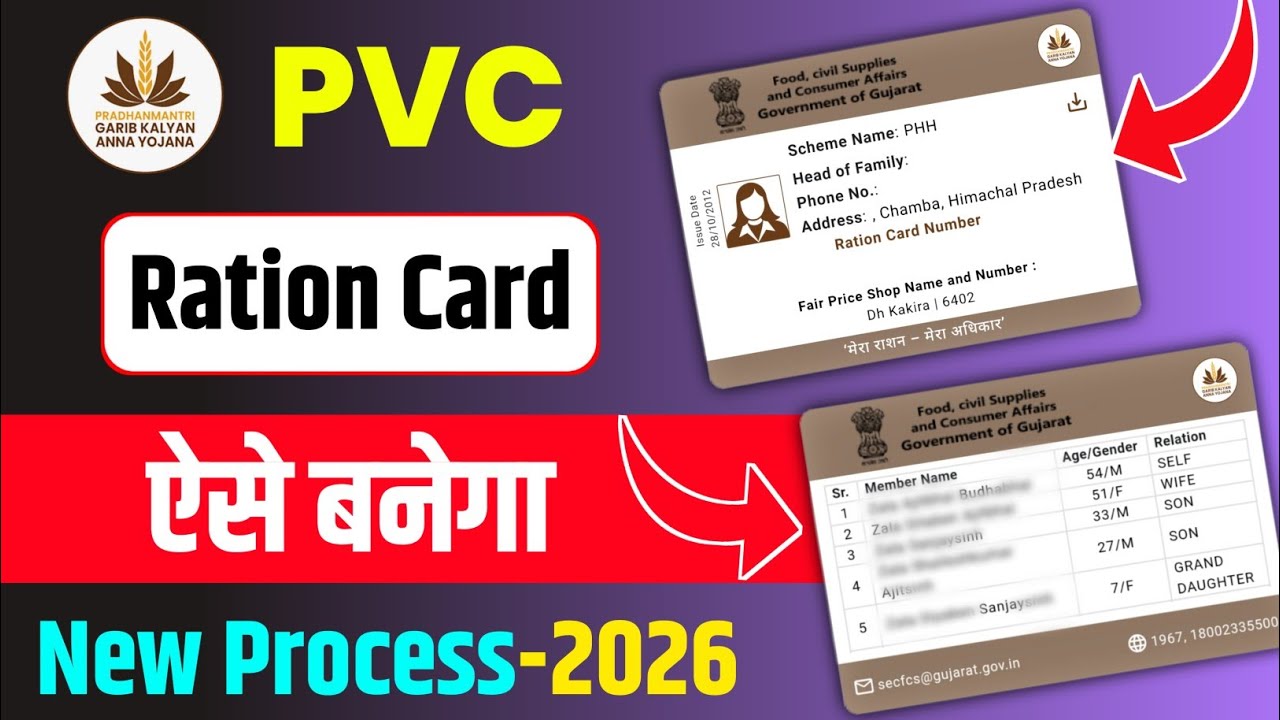 PVC Ration Card Online Order 2026 | How to Get PVC Digital Ration Card Online | Ration Card App