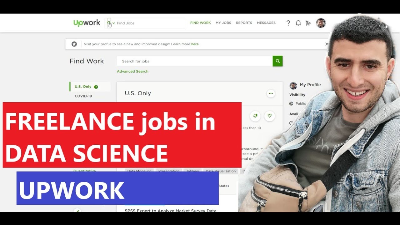 FREELANCE jobs in DATA SCIENCE | UPWORK