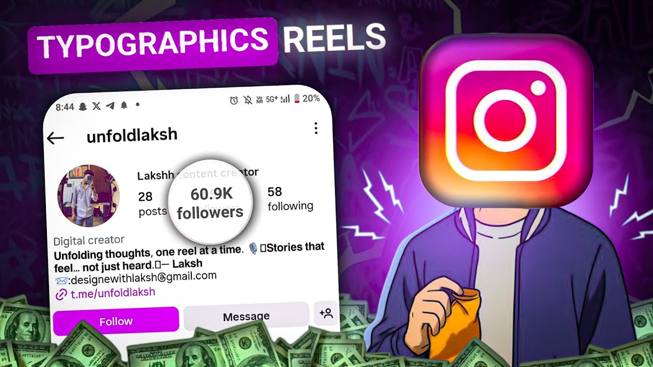 How To Create Typography Reels (Step-by-Step Course)