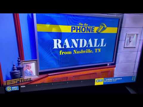 Randall “Tex” Cobb calls into Paul Finebaum to say some racist shit about Mexicans.