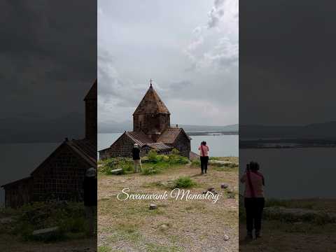 WOW, Sevanavank Monastery has 2 stone churches dating to the 9th century!😱🤩👀 #Sevanavank #Armenia
