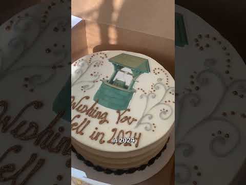 Such a genius cake! #wishingwell #themakery #cake #cakeinspiration