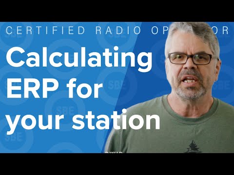 Calculating ERP for your radio station
