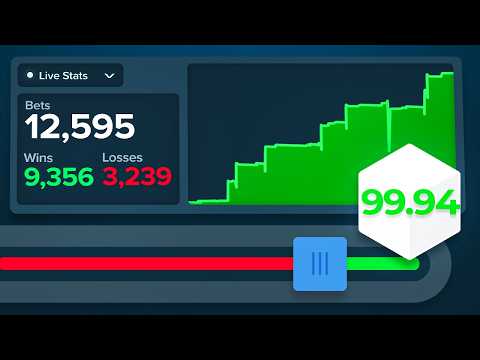 THIS LOW RISK DICE STRATEGY DOUBLED MY BALANCE! (12,000+ BETS)