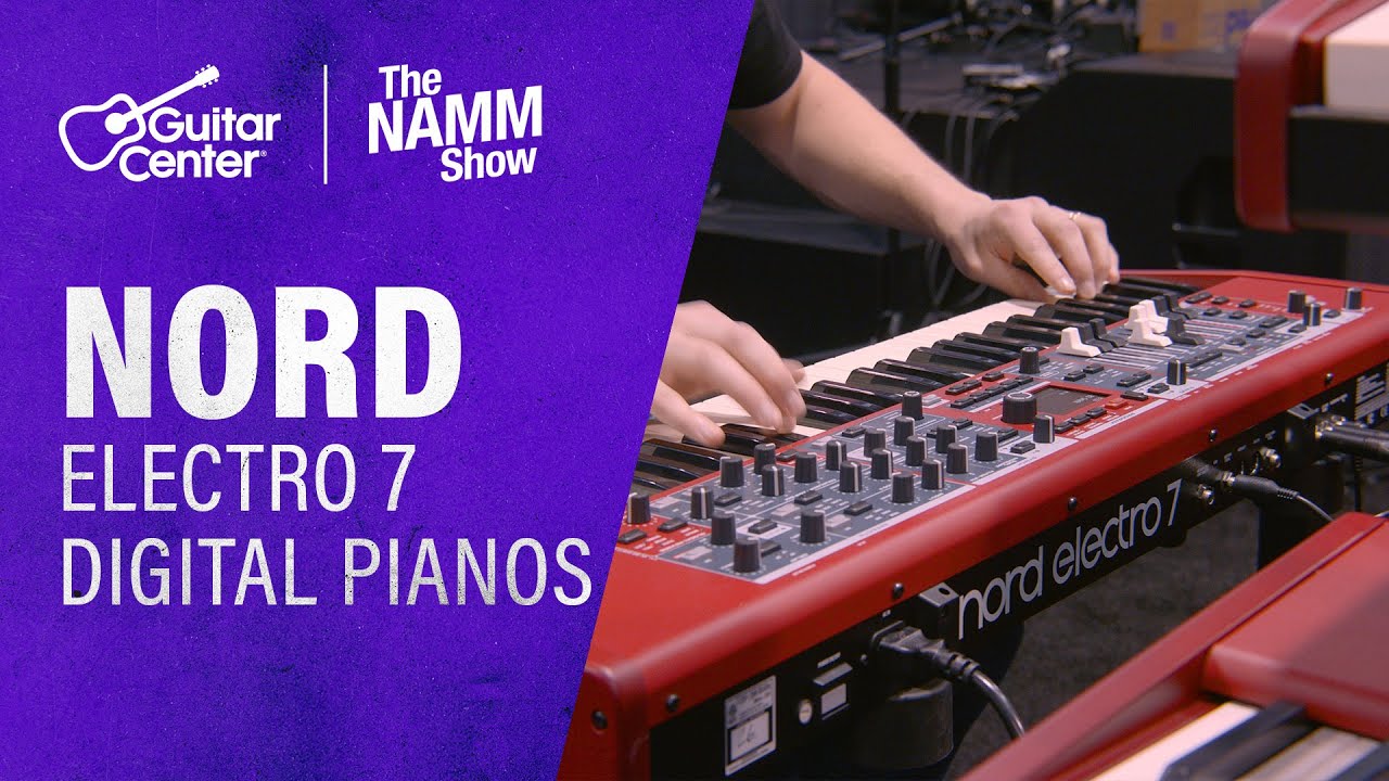 NEW Nord Electro 7 Digital Pianos Demo | NAMM 2026