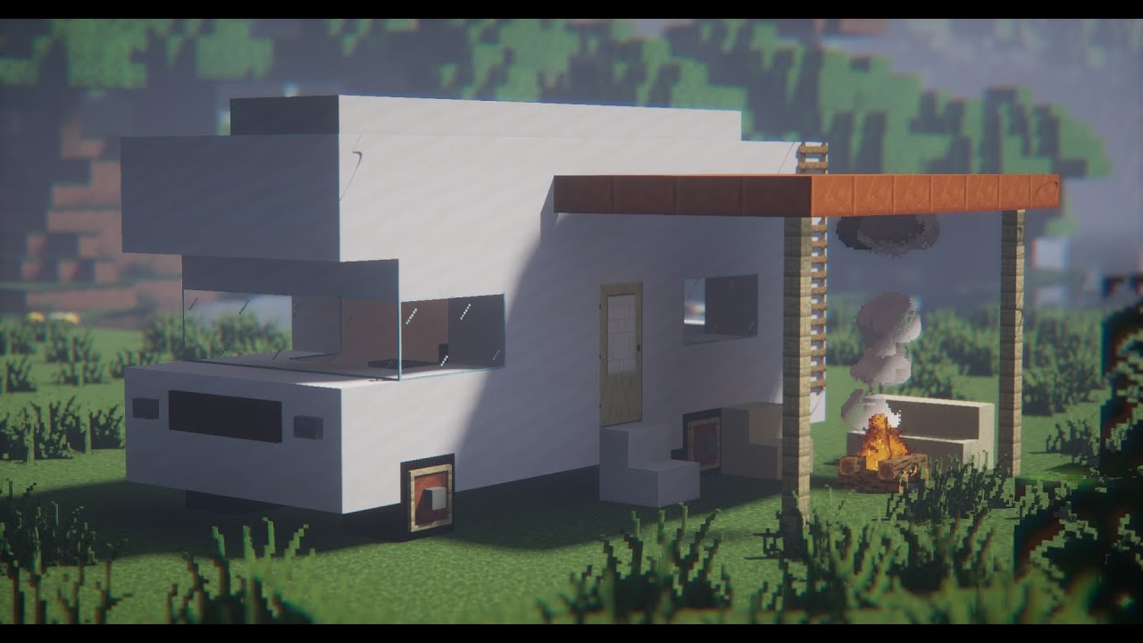 Minecraft : RV MOTORHOME BUILDING｜Easy tutorial