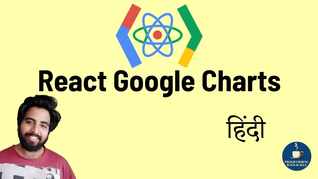 React Google Charts in Hindi | How to add google charts in ReactJs?