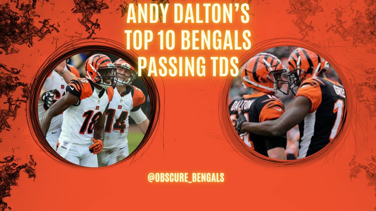 Andy Dalton's Top 10 Longest Bengals Passing Touchdowns