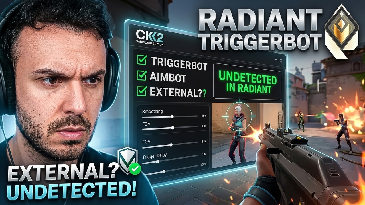INSANE TRIGGERBOT in Radiant – Valorant External TriggerBot 2026 (Undetected)