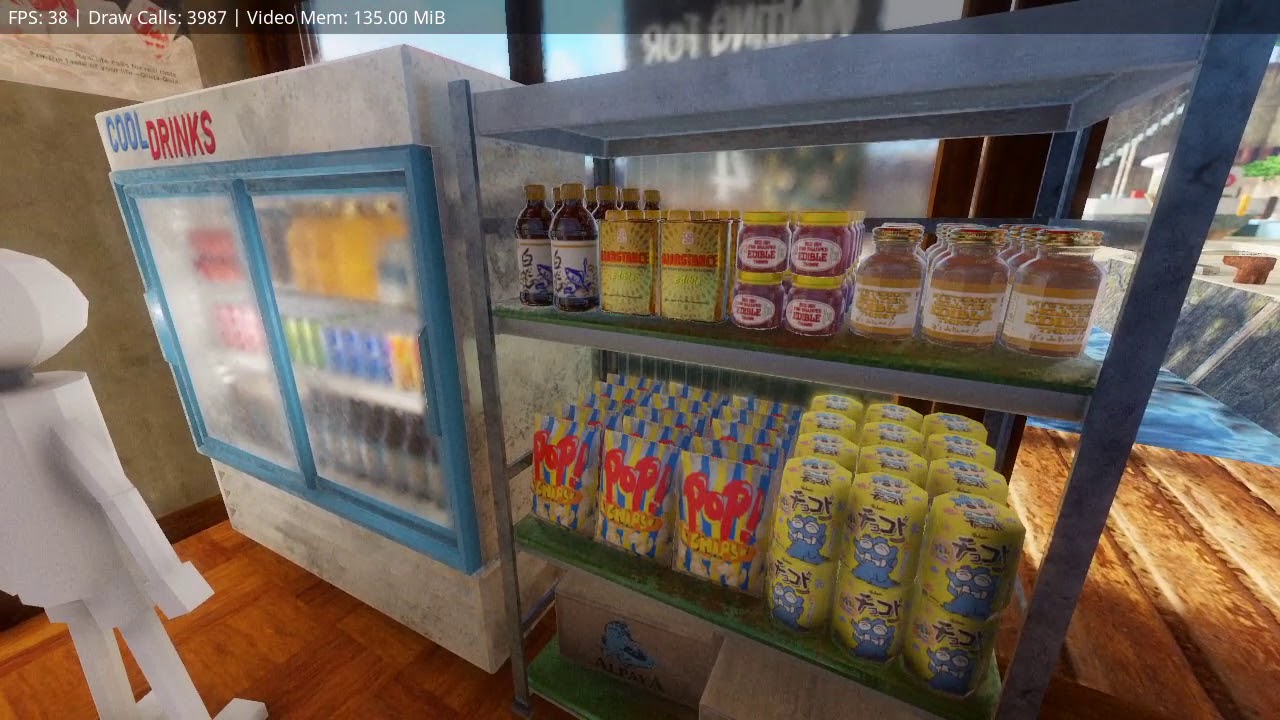 Summer Island - my first 3D scene, made with Godot Engine