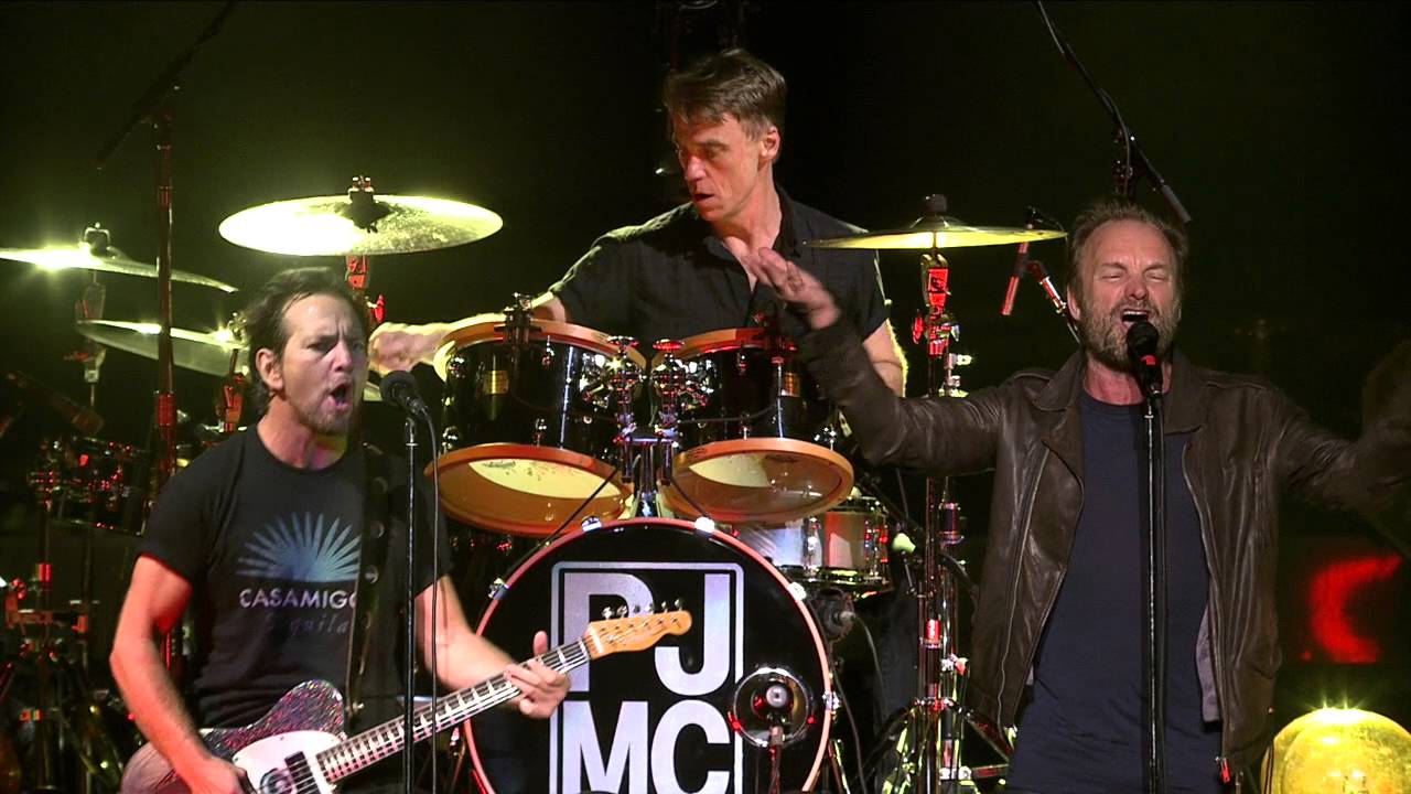 Driven To Tears - Pearl Jam with Sting
