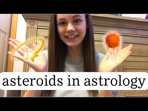 15 ASTEROIDS & DWARF PLANETS IN ASTROLOGY: asteroid astrology meanings E109