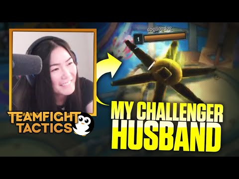 I BEAT MY HUSBAND!! - Double Stand United is BUSTED | Hafu TFT Challenger