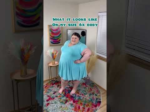 Plus Size Dress From Torrid 👗 #plussize #plussizedresses #plussizetryon #tryon #torrid #shorts