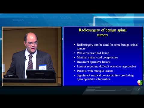 Radiosurgery for Spinal AVMs and Benign Spinal Tumors