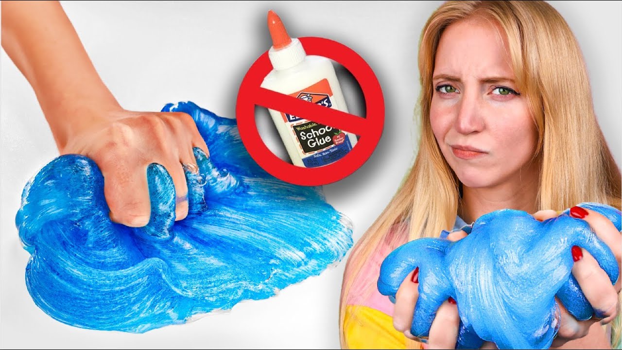 Trying NO GLUE Slime Recipes!