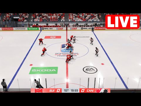 ICE HOCKEY LIVE🔴 Canada vs Switzerland | 2023 IIHF World Championship - 20th May 2023 Match NHL 23