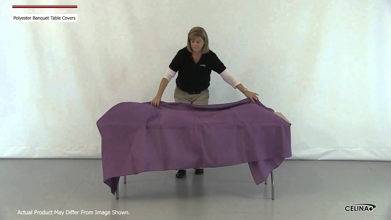 Polyester Banquet Table Covers / Linens / Throws